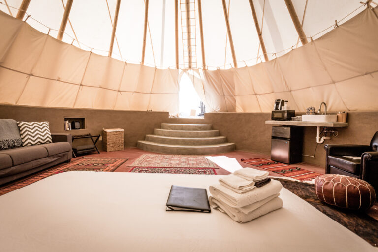 Luxury Tipis - Basecamp|Bubble|Agave|Adventure|Luna|Vida