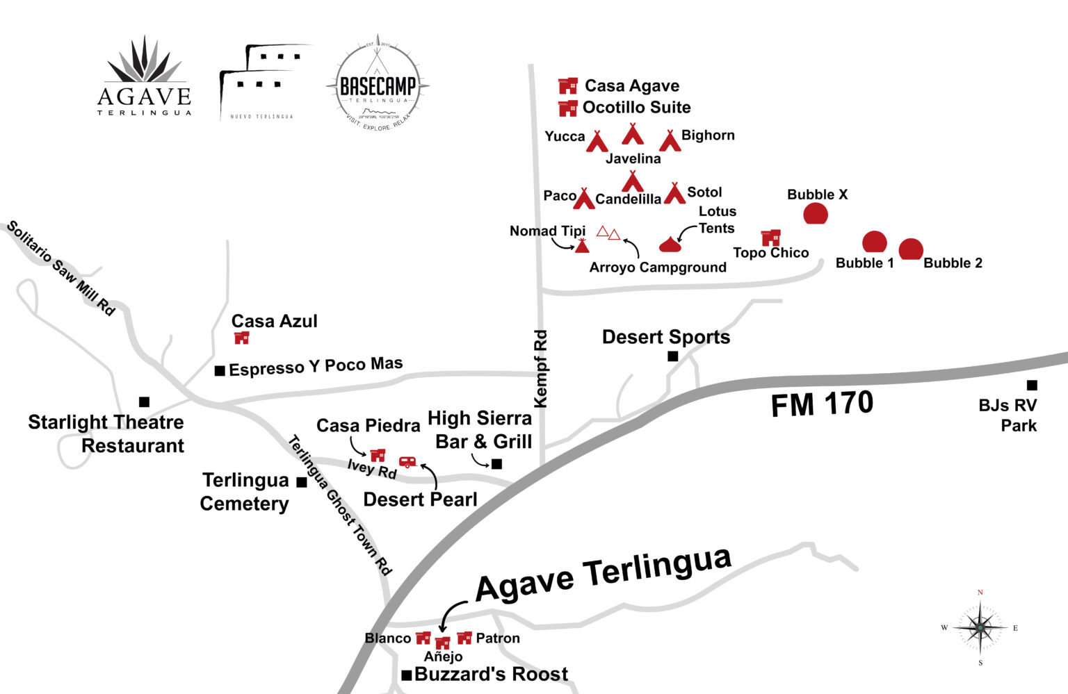 Property Maps - Basecamp Terlingua